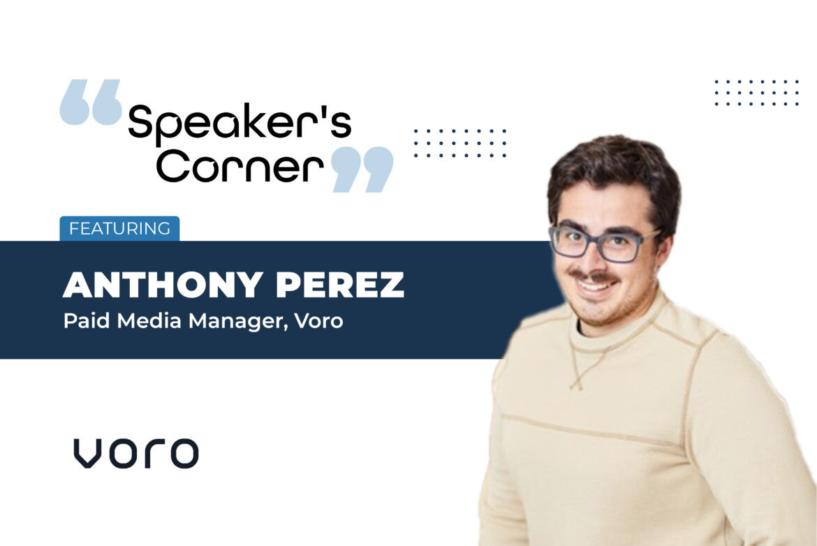 Speaker’s Corner: Featuring Anthony Perez, Paid Media Manager, Voro | Mentorifi - Eventible